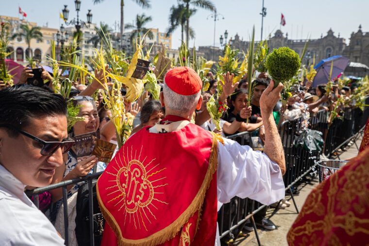 Cardenal Carlos Castillo: "Dios está con el Perú" - Arzobispado de Lima